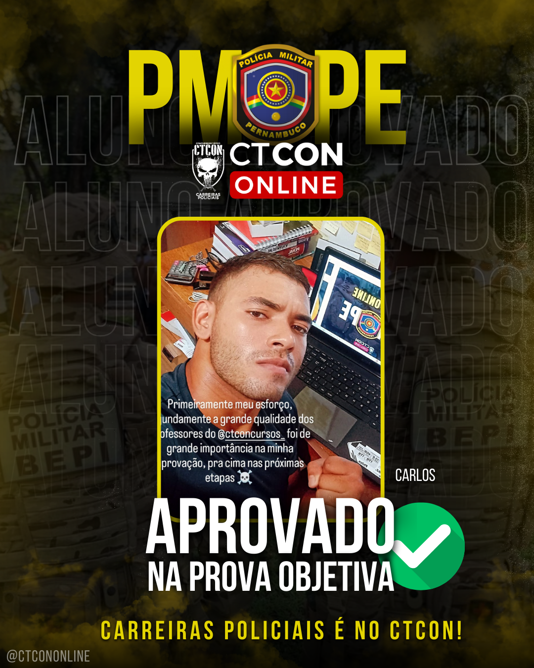 CURSO COMPLETO - PCCE - Concurseiro Tático CTCON